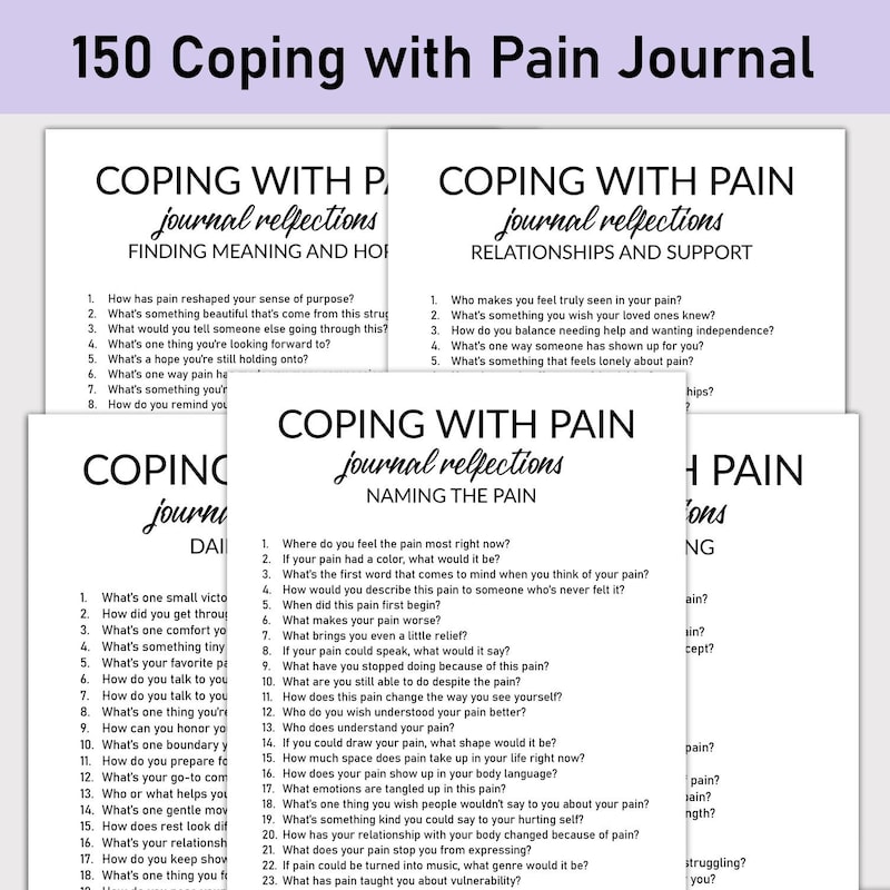 Physical Journal Prompt - Etsy