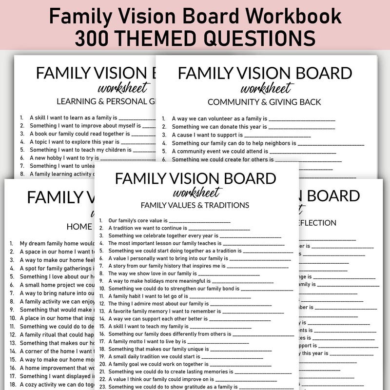 Big Kids Vision Board - Etsy