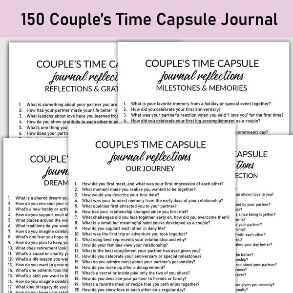 Wedding Time Capsule - Etsy