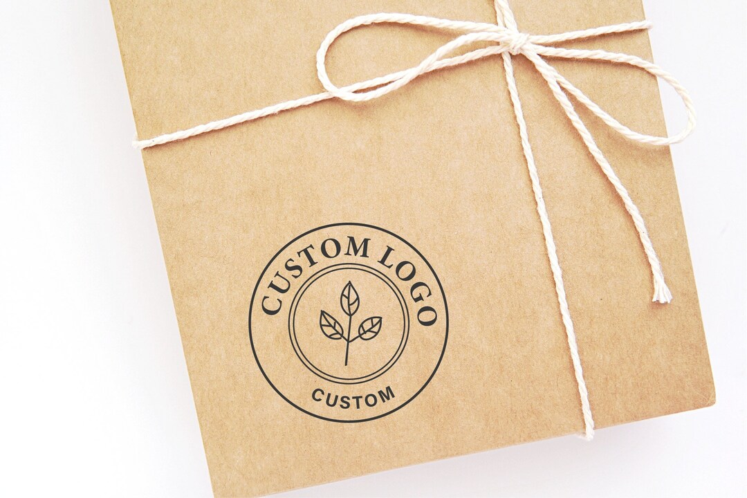 Business Logo Stamp of Your Own Design, Shop Name Business Name Stamp ...