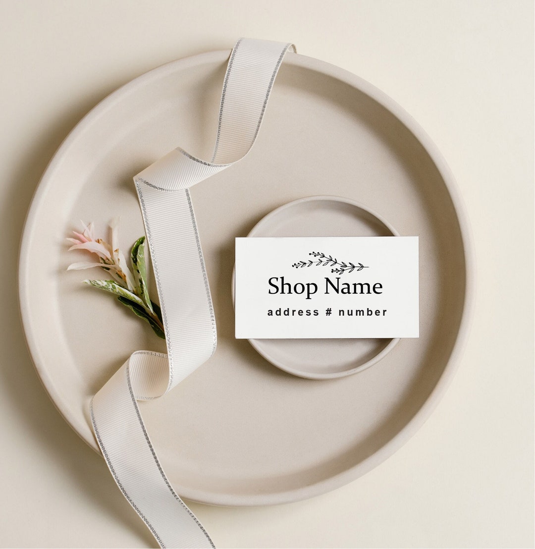 Custom Business Logo Stamp, Shop Name Business Name Stamp, Coffee Shop ...