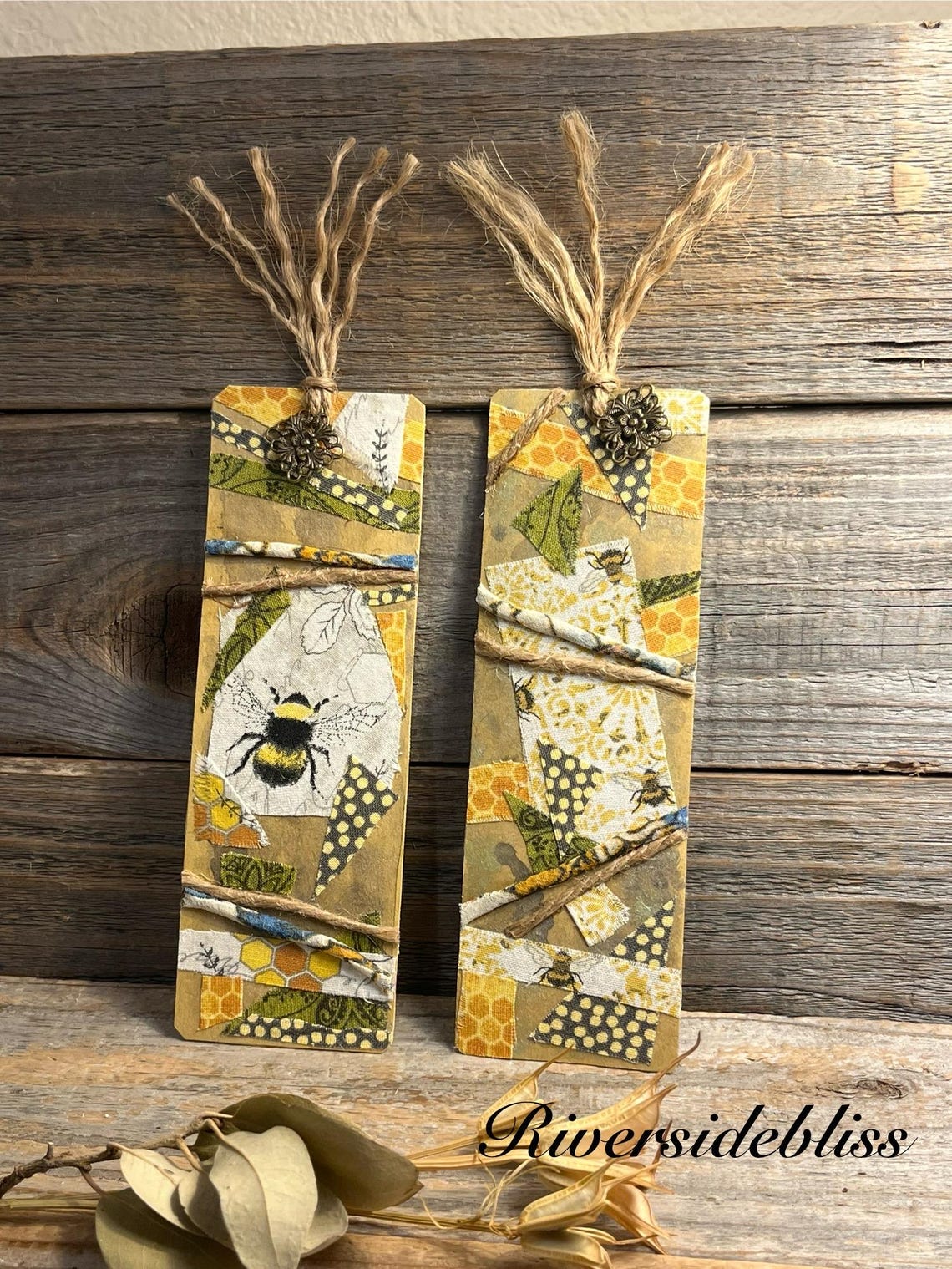 Handmade Nature Fabric Bookmarks! You Choose! Colorful Bookmarks 6x2 - Etsy