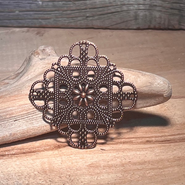 Copper Filigree - Etsy