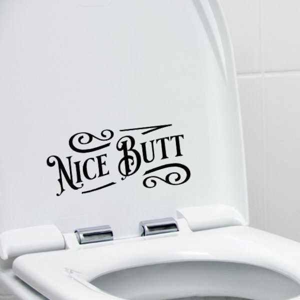 Toilet Sticker - Etsy