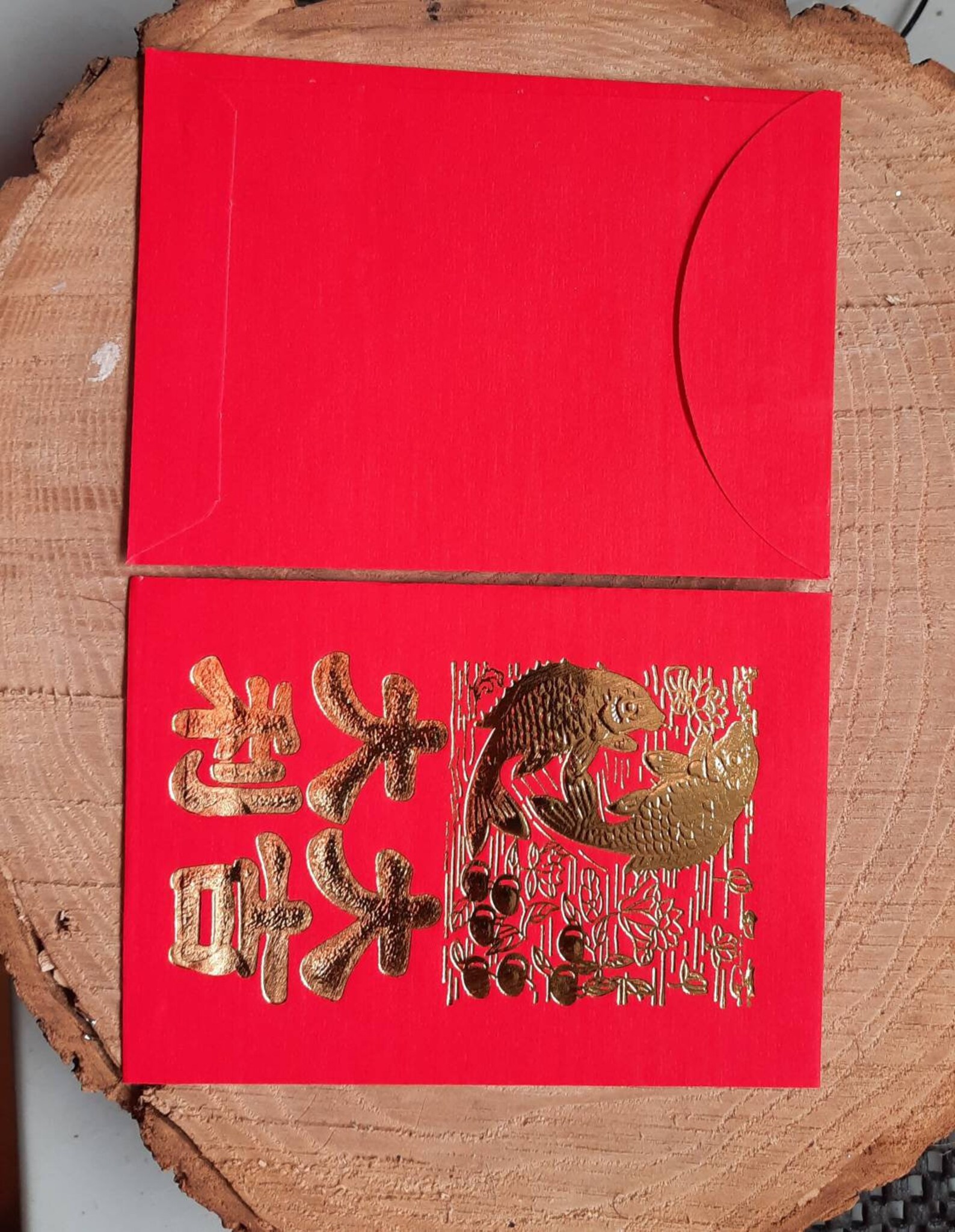 Feng Shui Lucky Chinese Coins and Lucky Red Envelope - Etsy