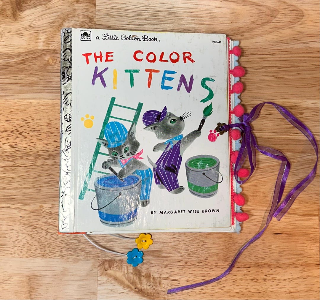 The Color Kittens Little Golden Book Junk Journal- LGB Junk Journal ...