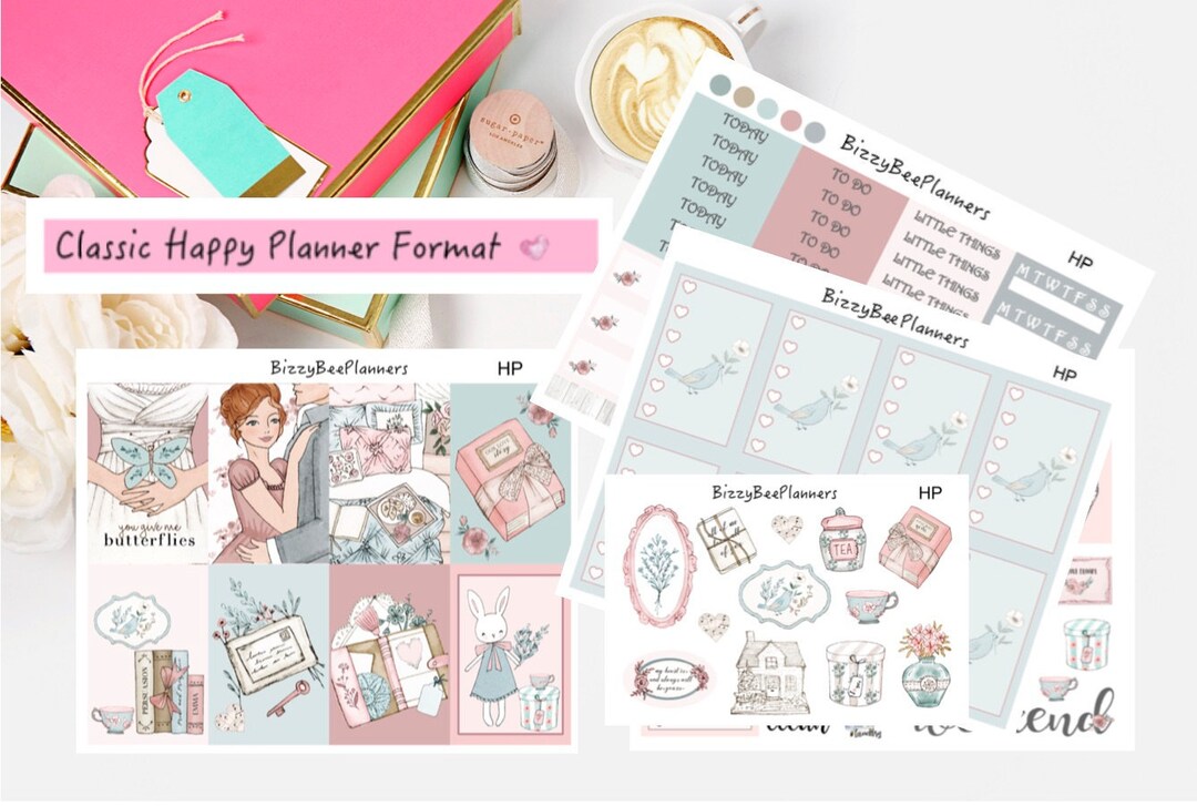 Jane Weekly Planner Kit Happy Planner Weekly Kit Pride and Prejudice ...
