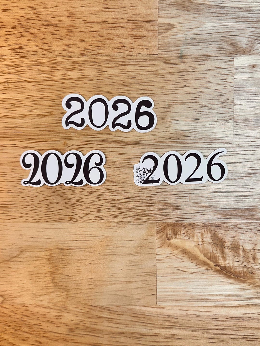 2026 Sticker Diecuts-2026 Stickers - Etsy