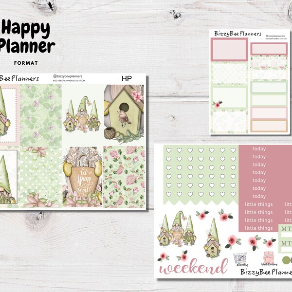 Gnome Planner - Etsy