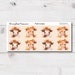 Fall Cows Standard Vertical Weekly Kit Vertical Planner Sticker Kit Cow ...