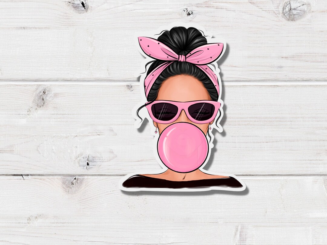 Fashion Doll Stickers- Bubble Gum Stickers- Momlife Stickers- Journal ...