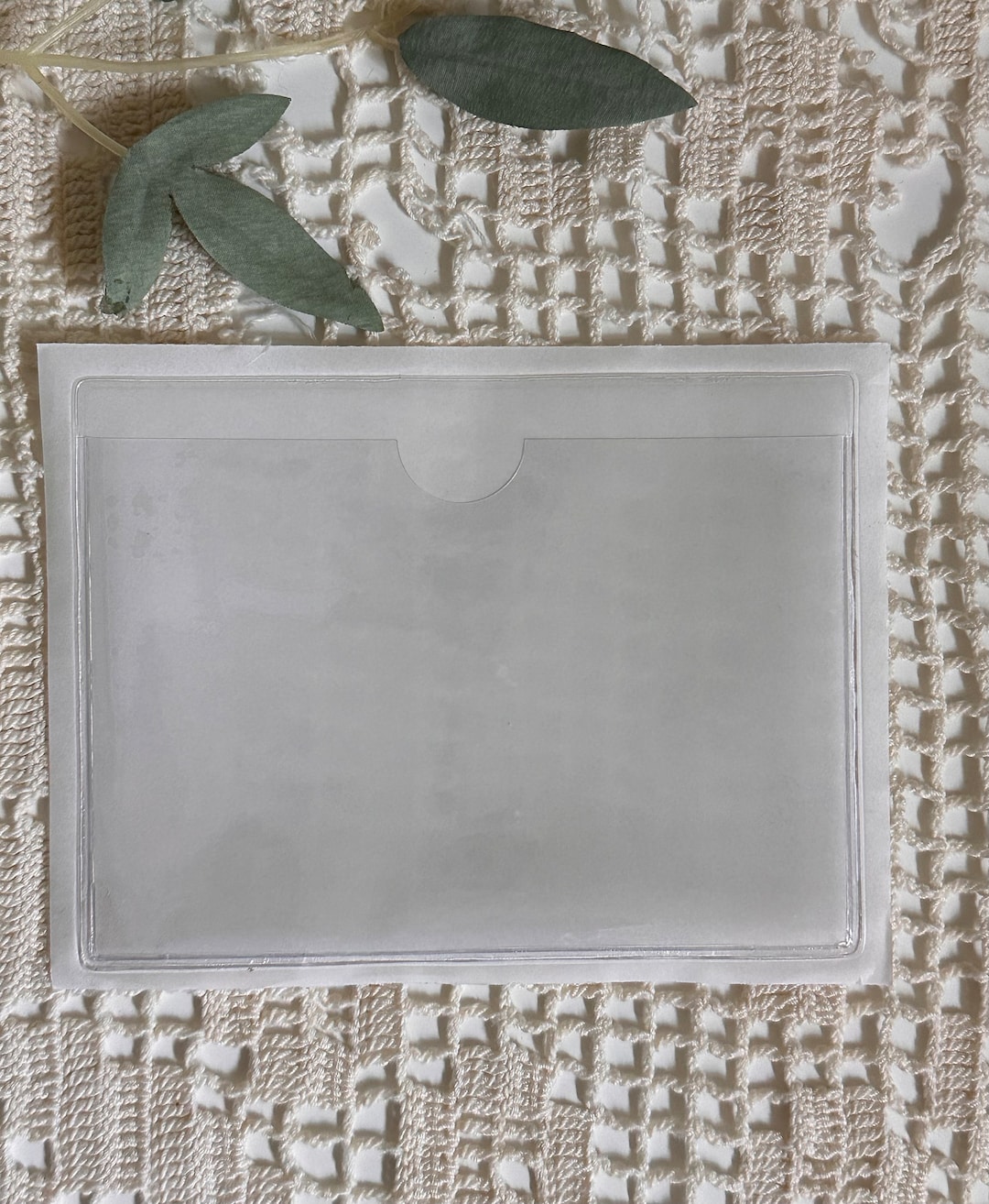 Clear Adhesive Planner Pocket Transparent Adhesive Pockets Self ...