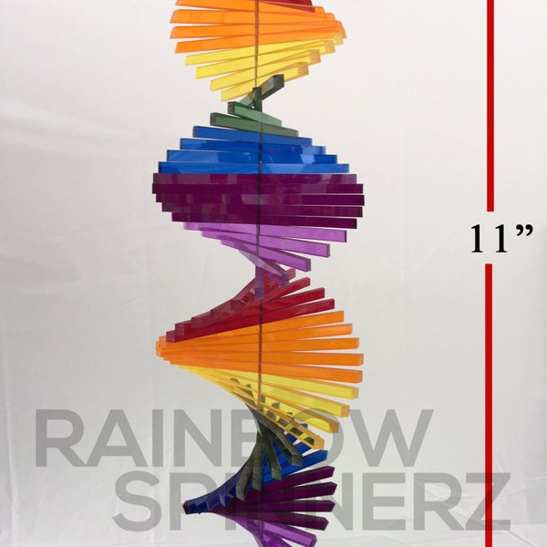 Rainbow Wind Chime - Etsy