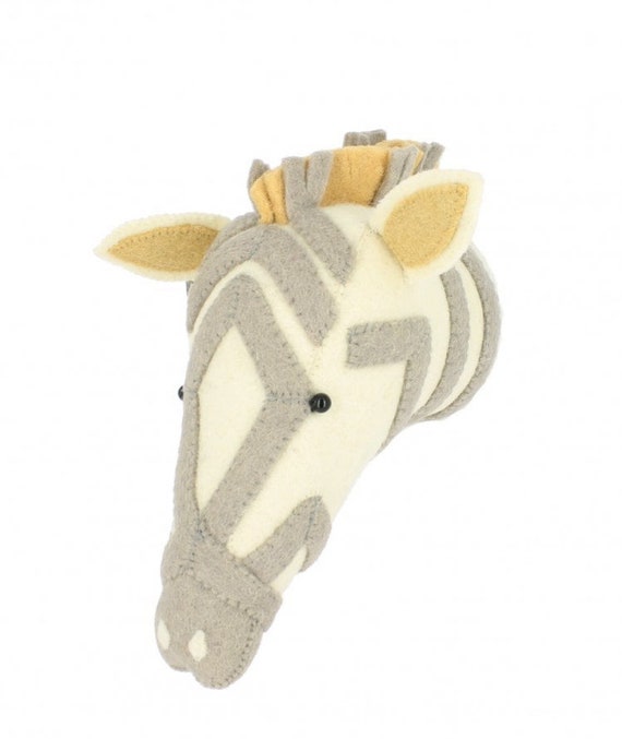 Stuffed Zebra Head