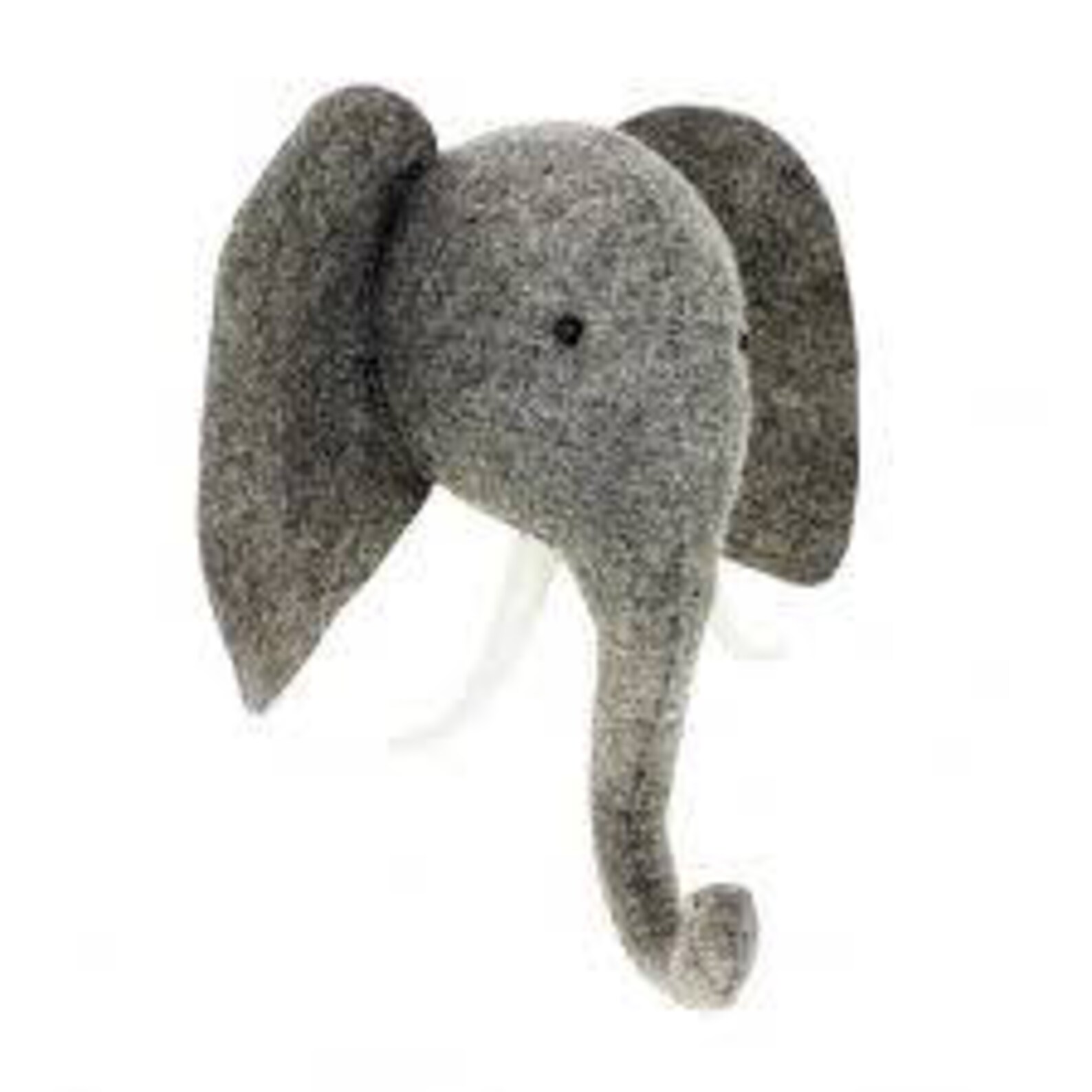 Felt Elephant Head Stuffed Elephant Head Kids Room Head - Etsy
