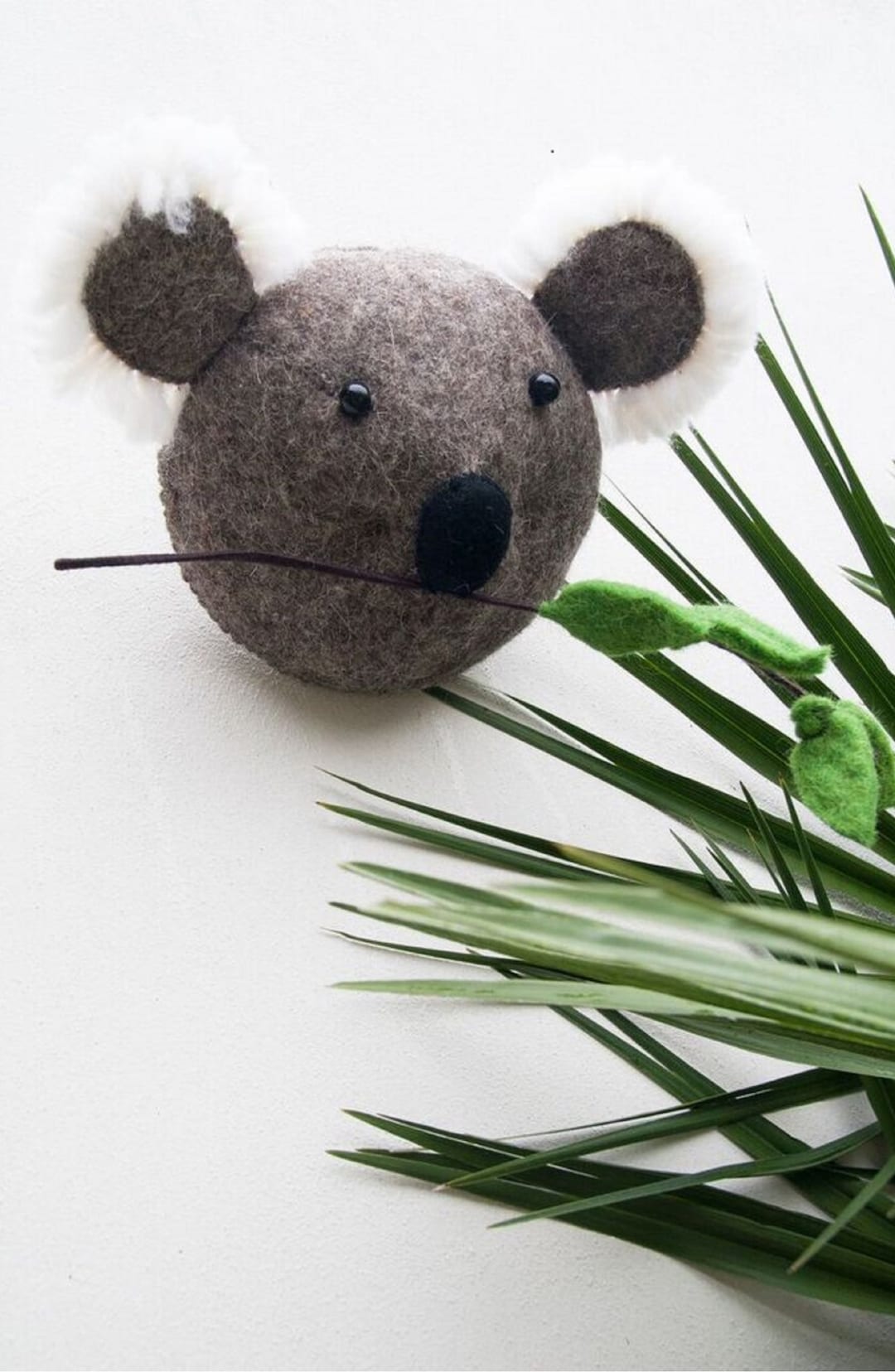 Koala Head | Kids Animal Head | Animal Head | Faux Taxidermy | Wall ...