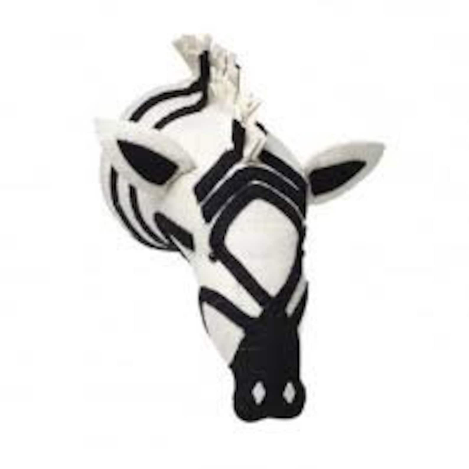 Zebra | Large Stuffed Zebra | Kids Room Head | Kids Animal Head - Etsy