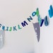 Alphabet Garland Letter Garland Felt Alphabet Kids - Etsy