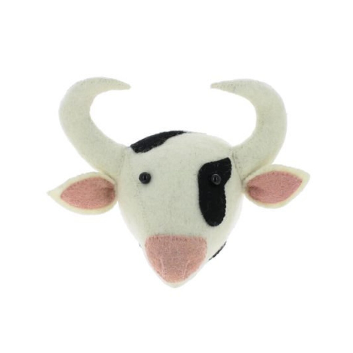 Felt Cow Head | Stuffed Cow Head | Kids Room Head | Kids Animal Head ...