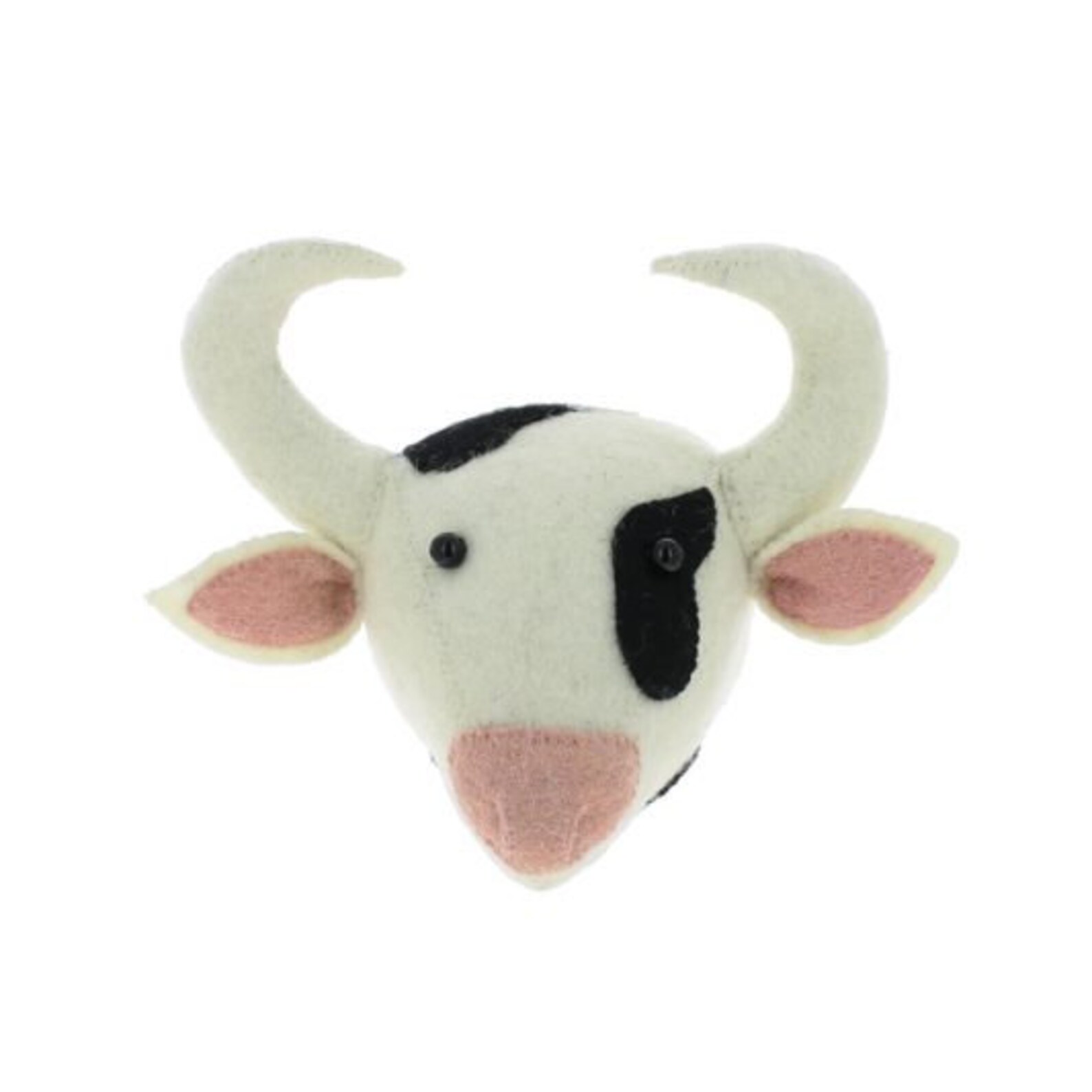 Felt Cow Head | Stuffed Cow Head | Kids Room Head | Kids Animal Head ...