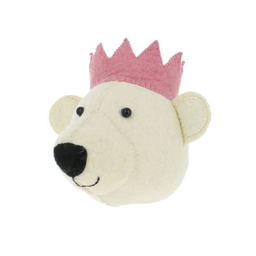 Baby Bear | Bear Head | Kids Animal Head | Animal Head | Wall Decor ...