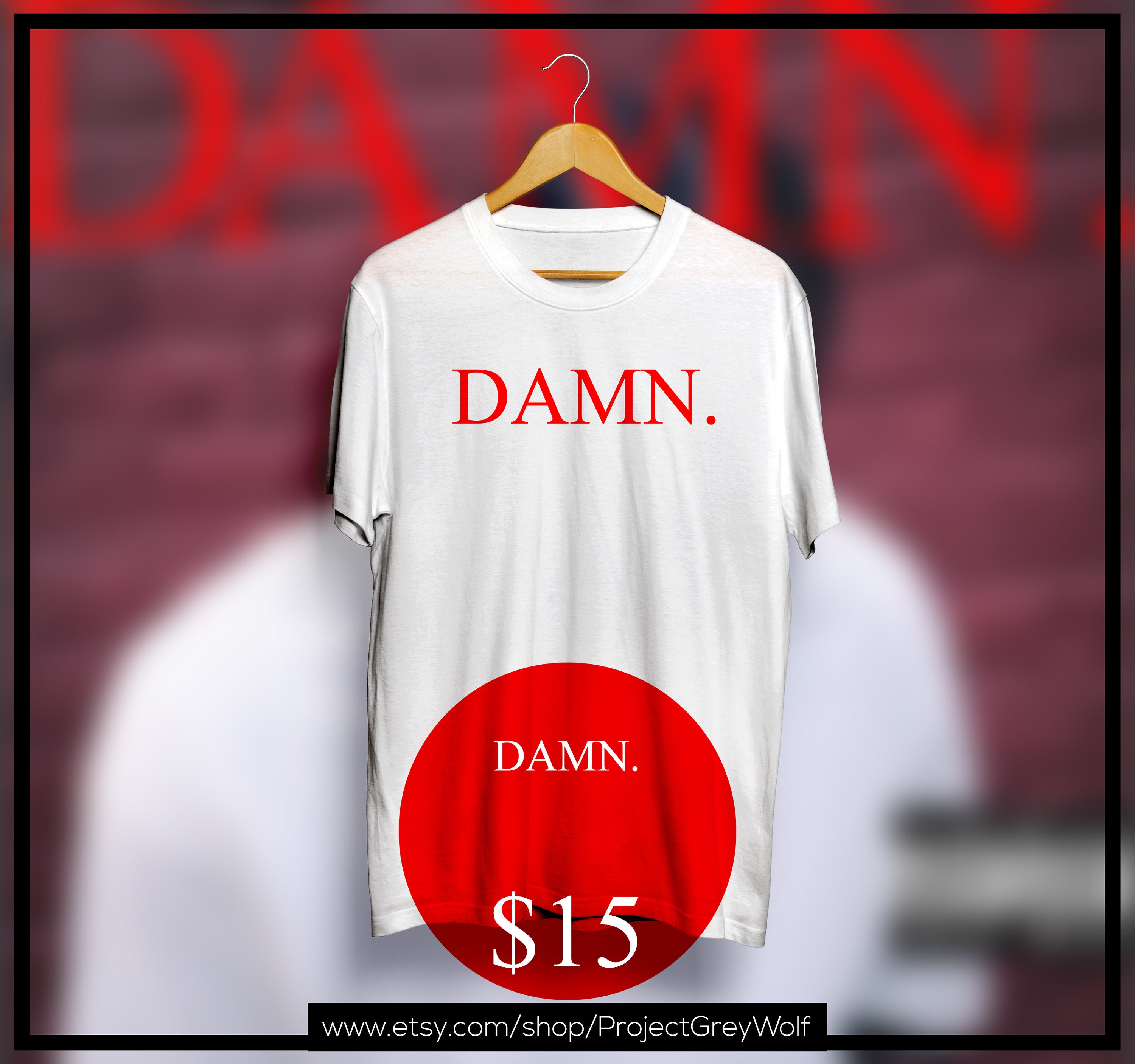 DAMN. Kendrick Lamar LIMITED EDITION - Etsy