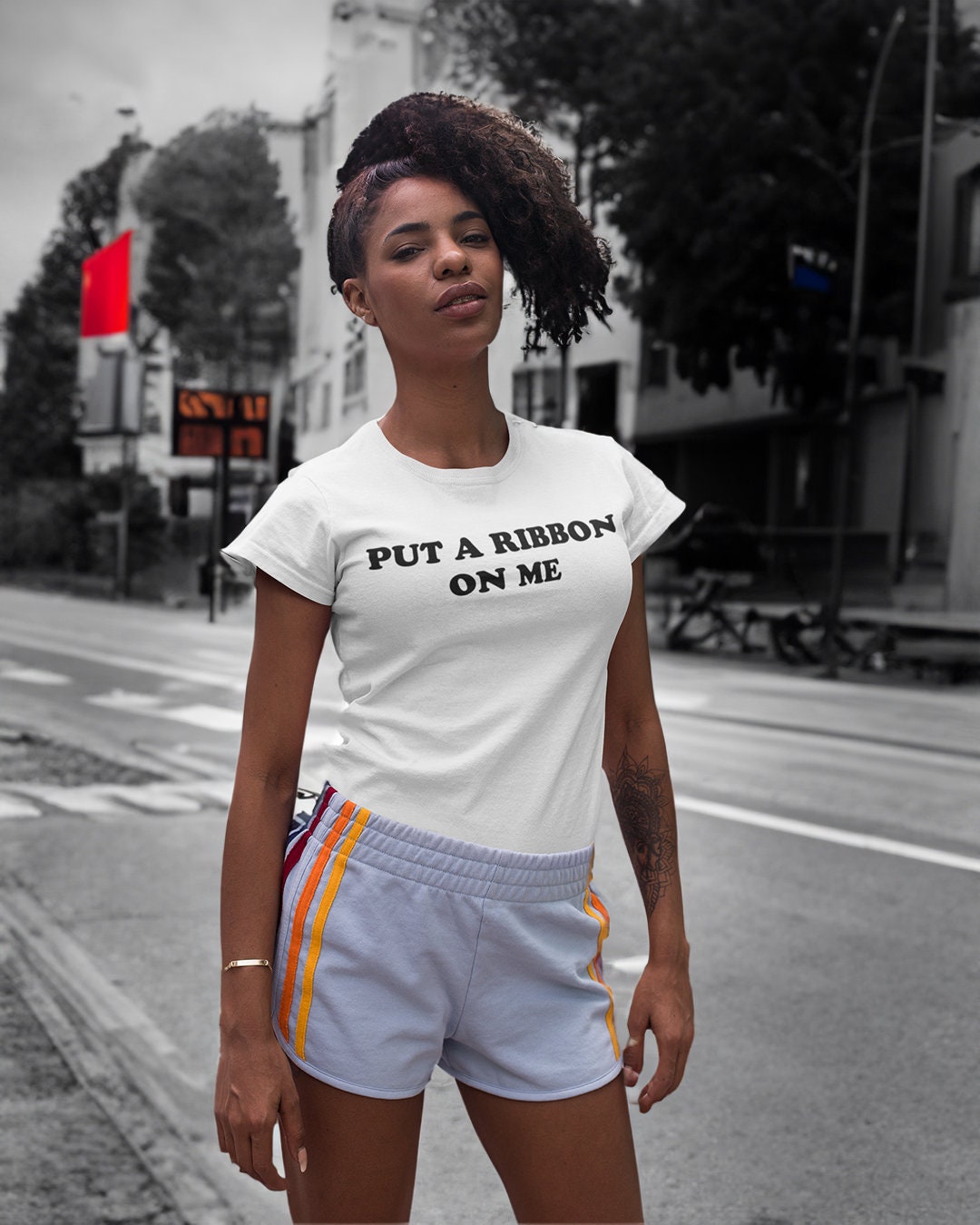 Rip Me Out the Plastic Tee/put a Ribbon on Me Tee, Latto Put It on the Floor, Cardi B Tee - Etsy