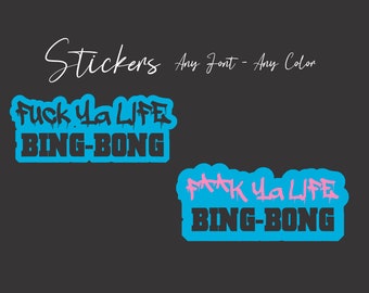 Bing Bong Sticker - Etsy