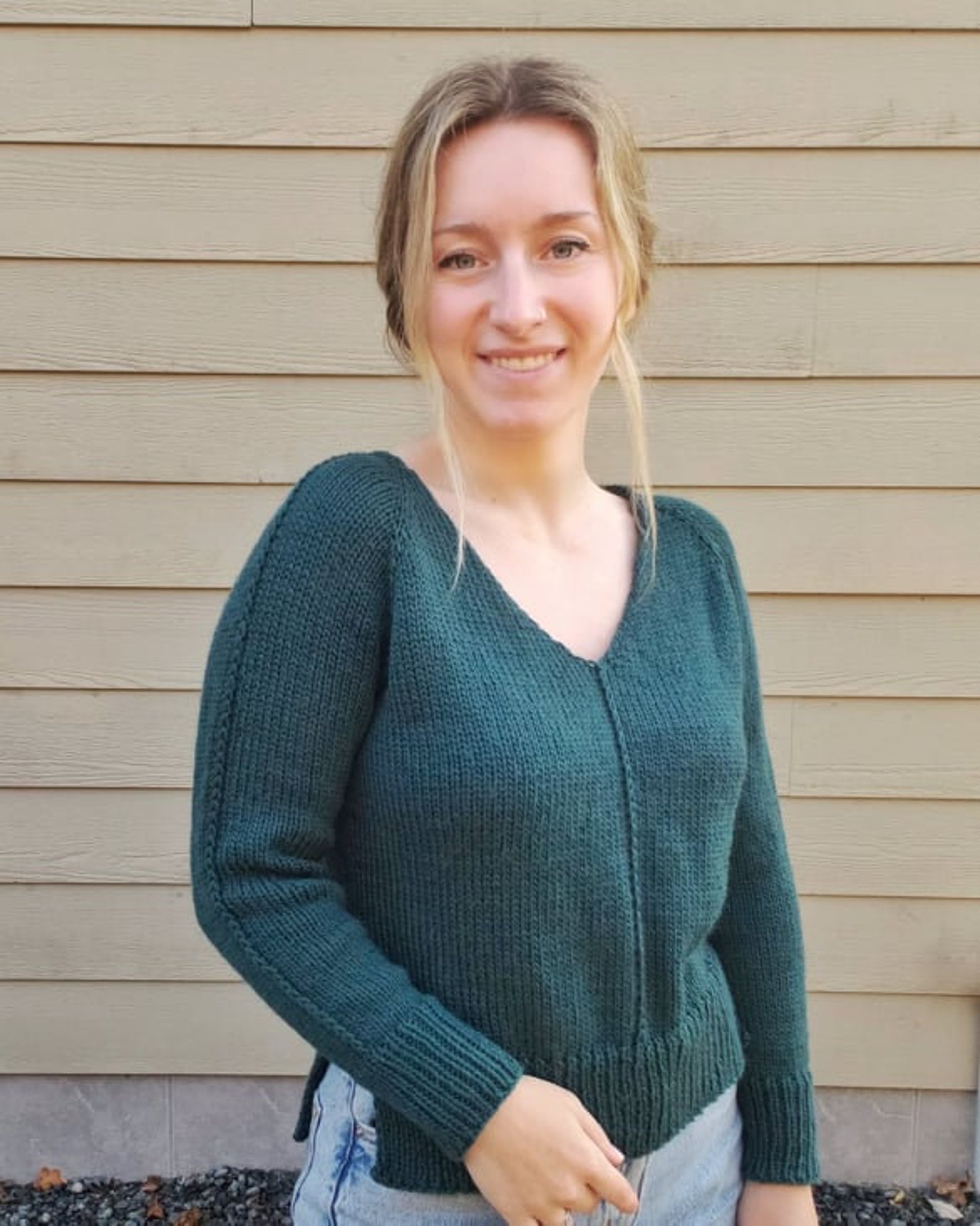 KNITTING PATTERN - the Compass Sweater Lite // Knit Sweater Pattern ...