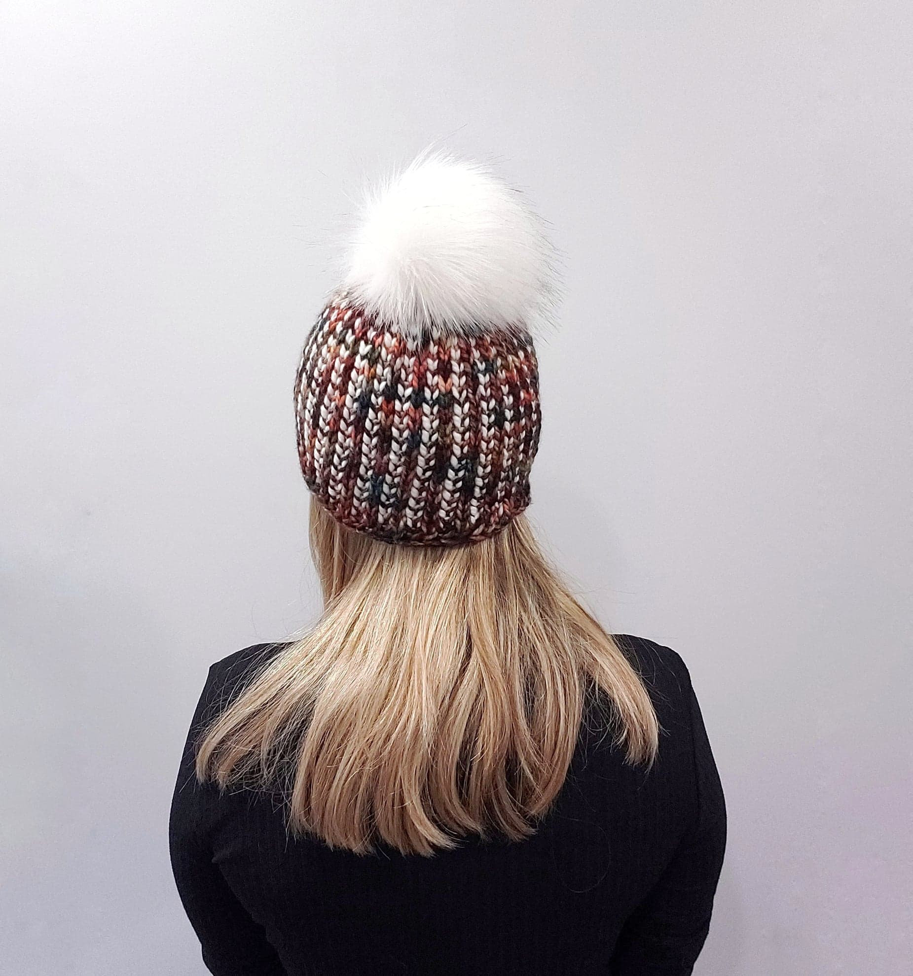 KNITTING PATTERN the High Rise Toque // Chunky Ribbed Knit | Etsy