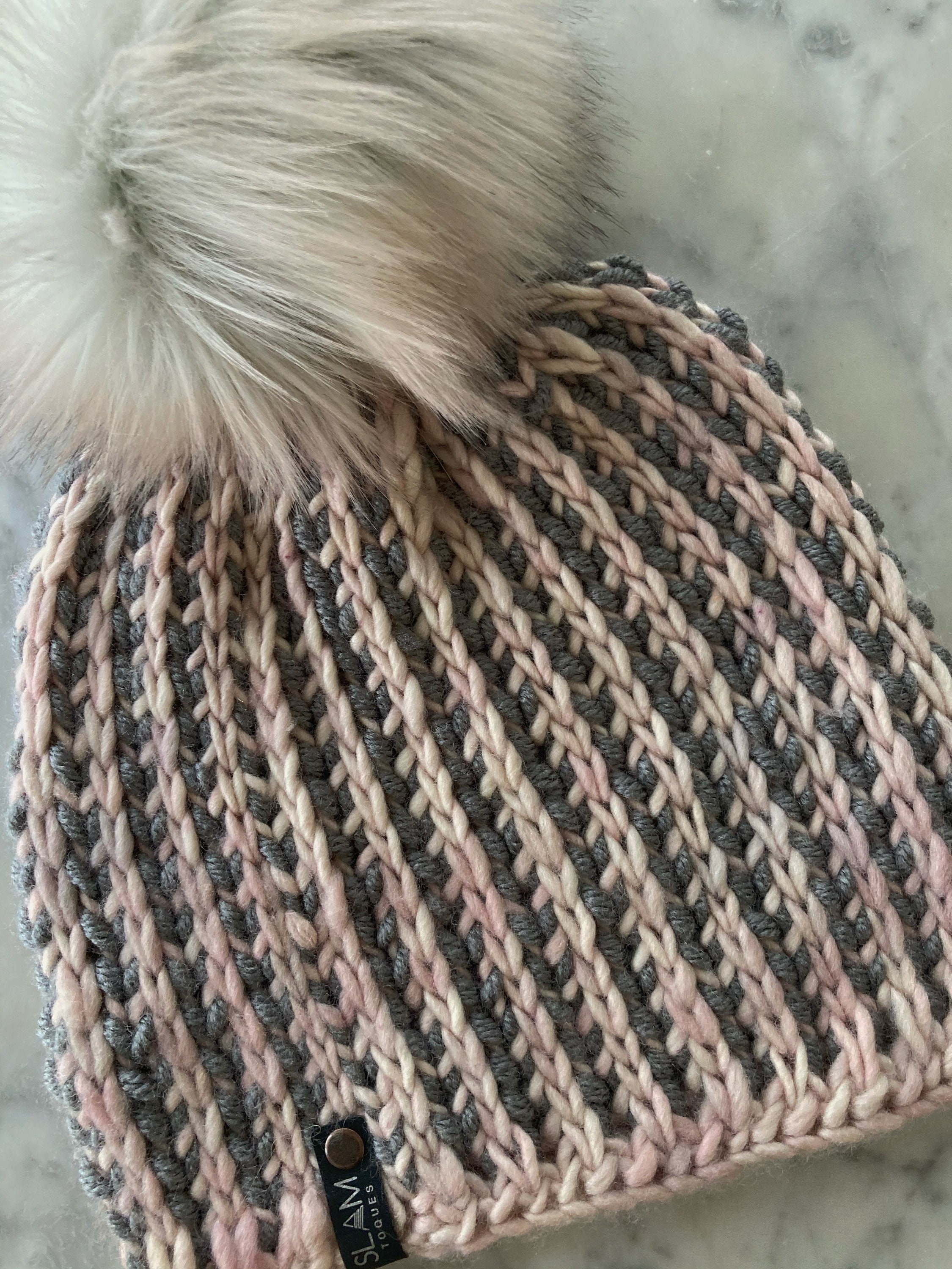 KNITTING PATTERN the High Rise Toque // Chunky Ribbed Knit | Etsy