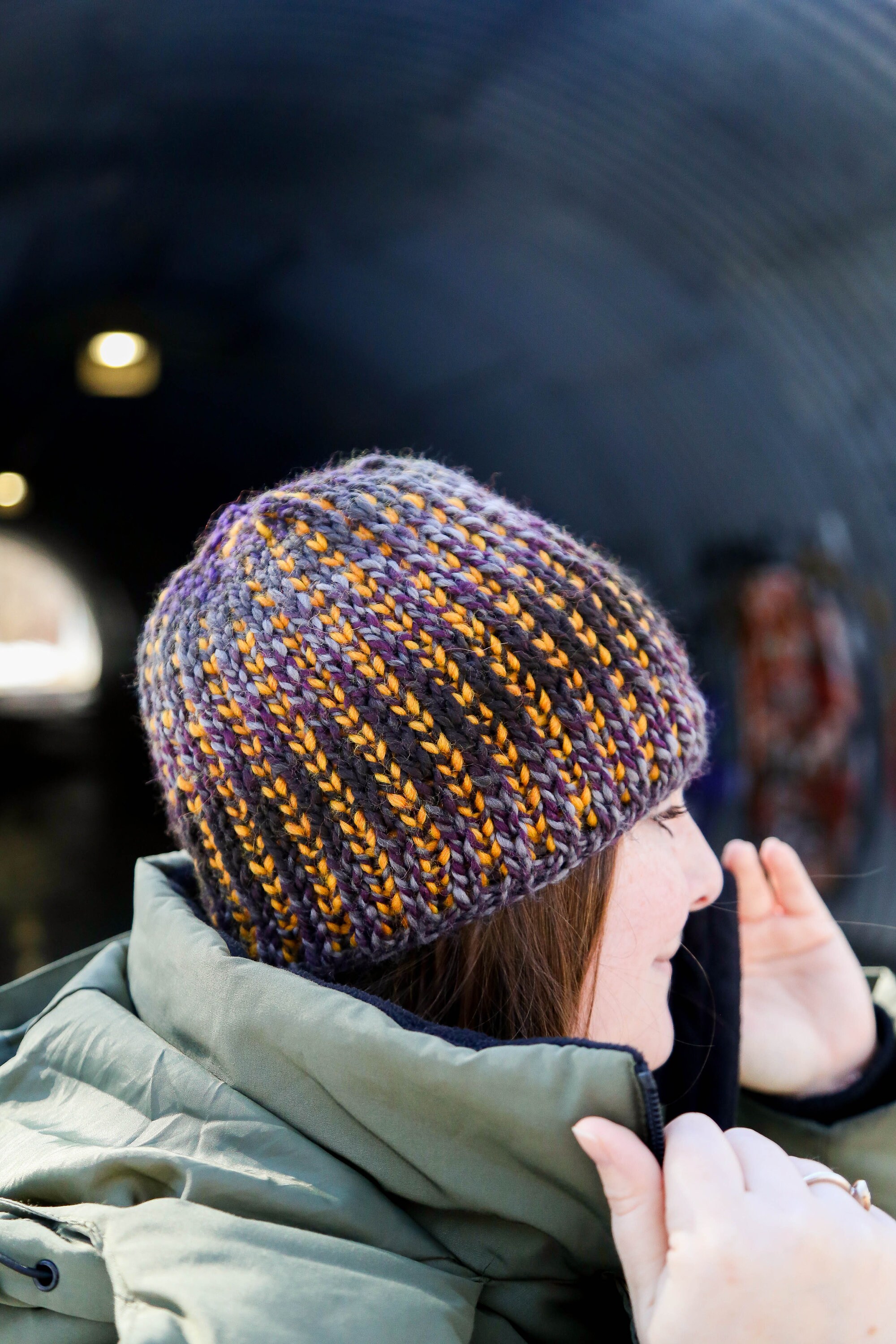 KNITTING PATTERN the High Rise Toque // Chunky Ribbed Knit | Etsy