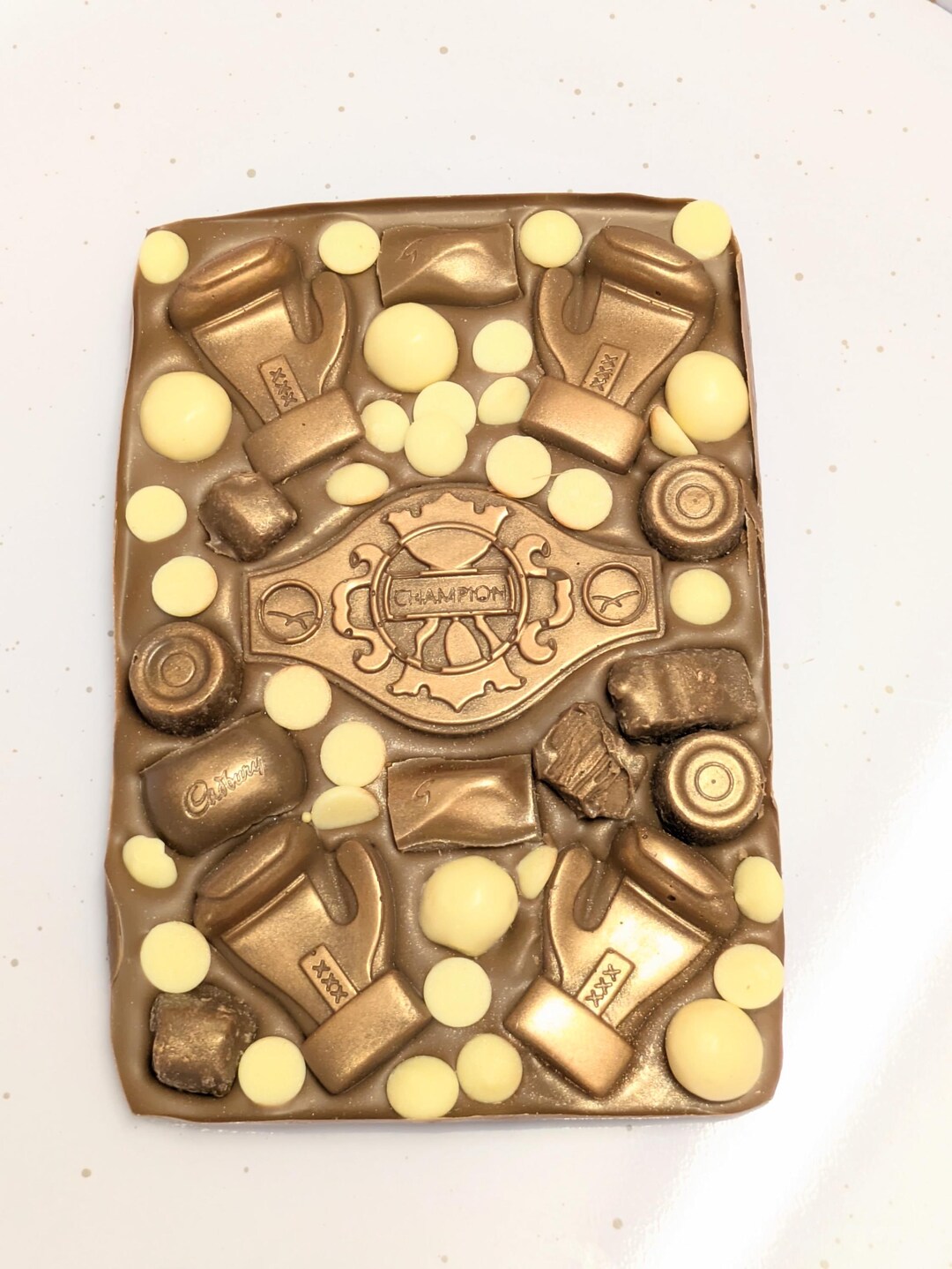 Belgian Chocolate Slab, Kickboxing, Boxing, Marital Arts Gift - Etsy