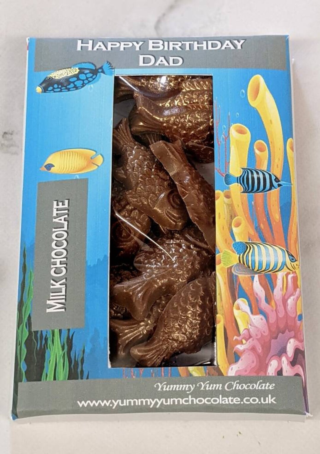 Belgian Milk Chocolate Fish, Novelty Fishing Gift - Etsy