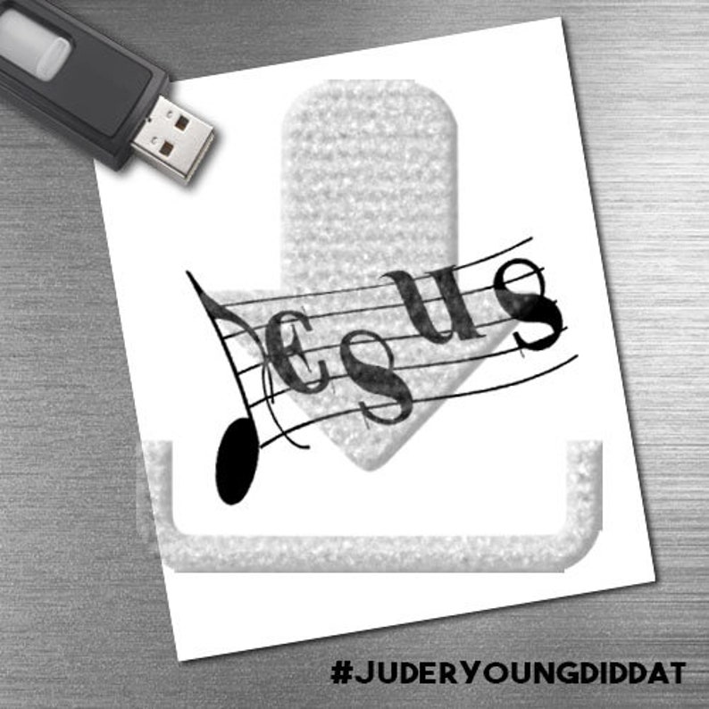 Jesus Music Note, Christian Svg,jesus Svg, Silhouette, Cricut ...