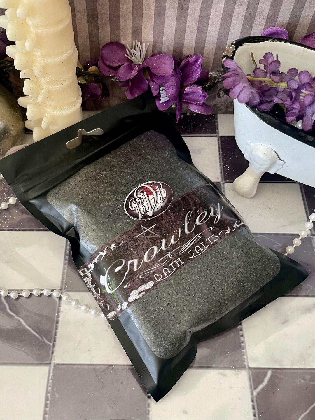 Crowley Gothic Bath Salts Gothic Gifts for Men Gothic Bath Salts Gothic ...