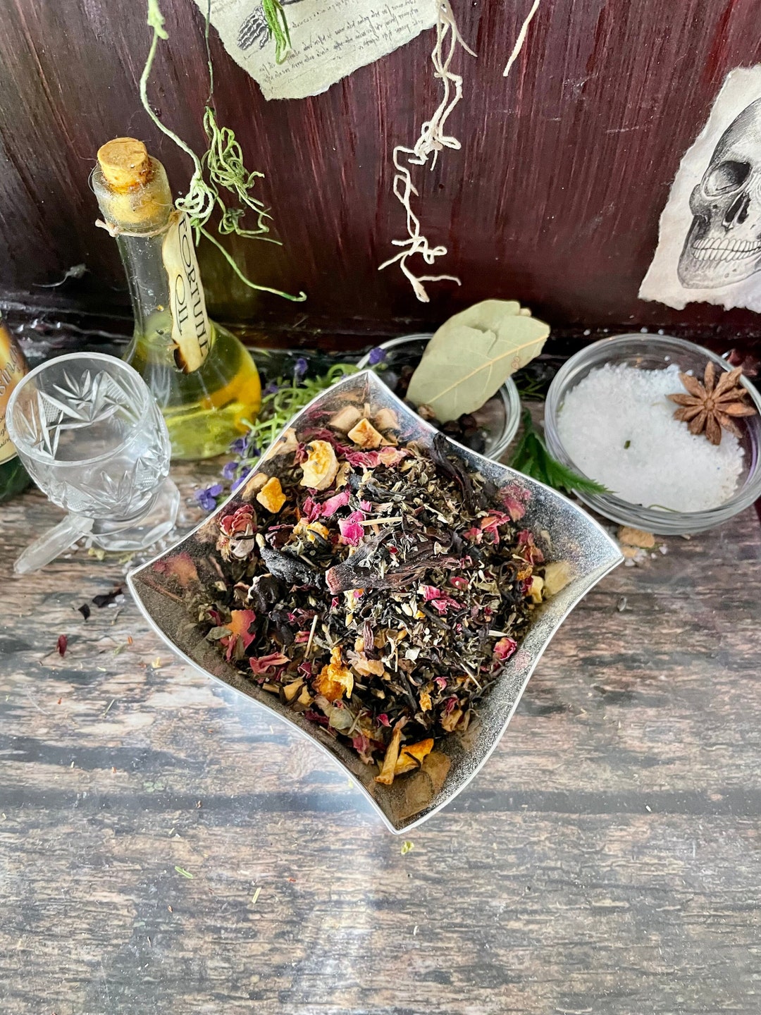 Divine Dahlia Goddess Herbal Tea Organic Teas Kitchen Witch Gifts ...
