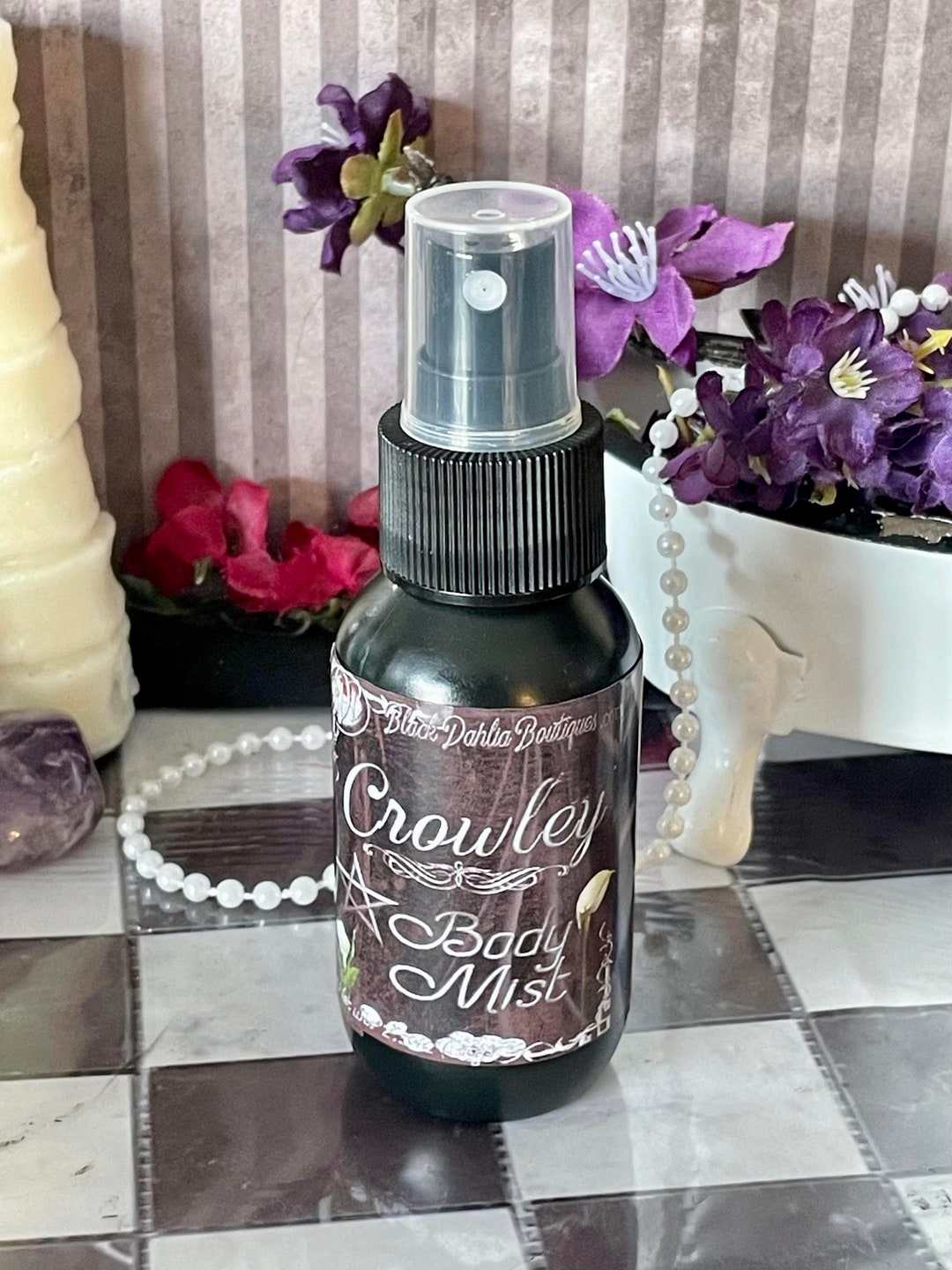 Crowley Gothic Body Mist Body Lotion Gothic Beauty Gothic Gifts for Men ...