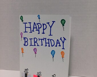 Mappy Birthday Handmade Card Using Original Vintage Map Pieces - Etsy