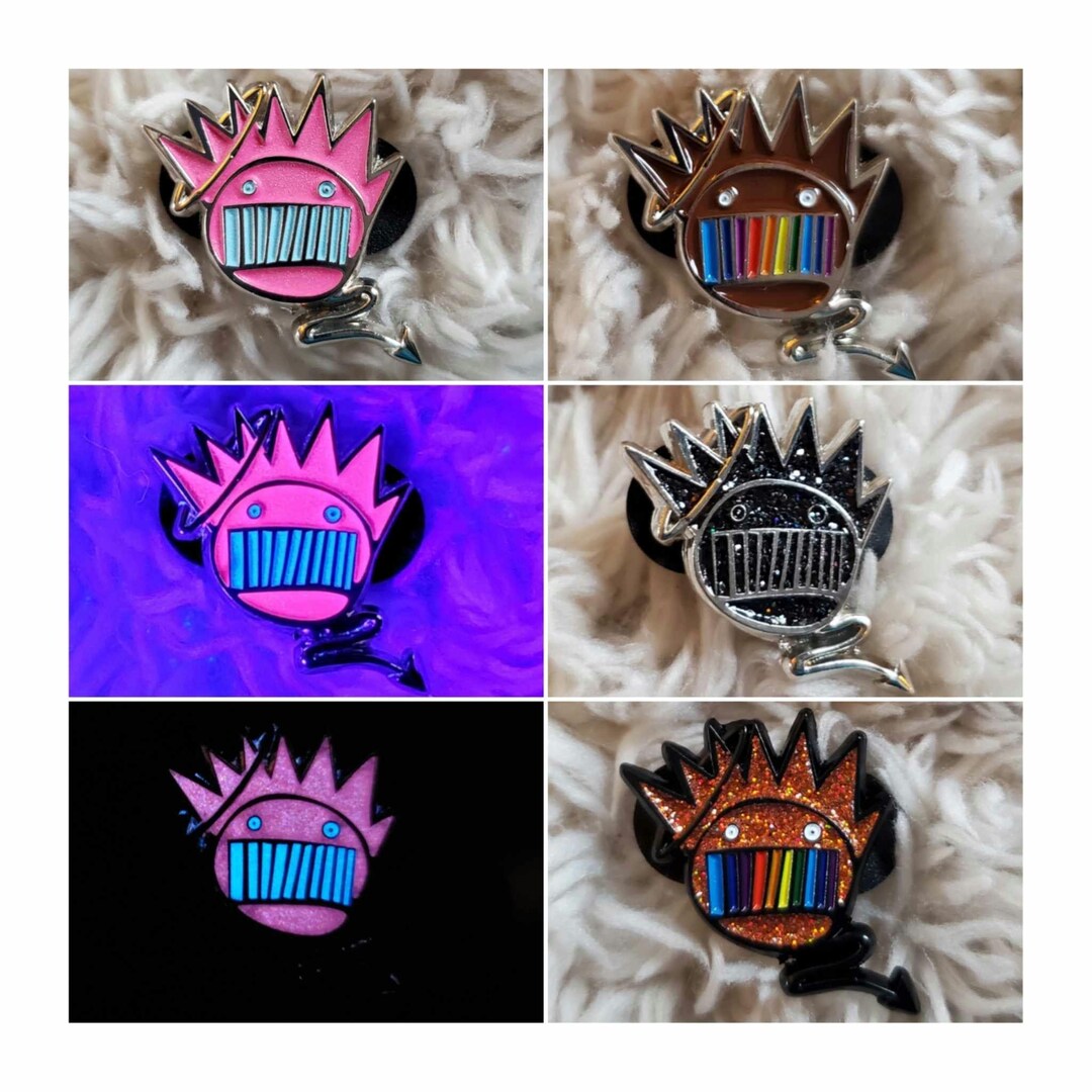 V2 Ween Boognish God Ween Satan GWS Soft Enamel Pin - Choose Your ...