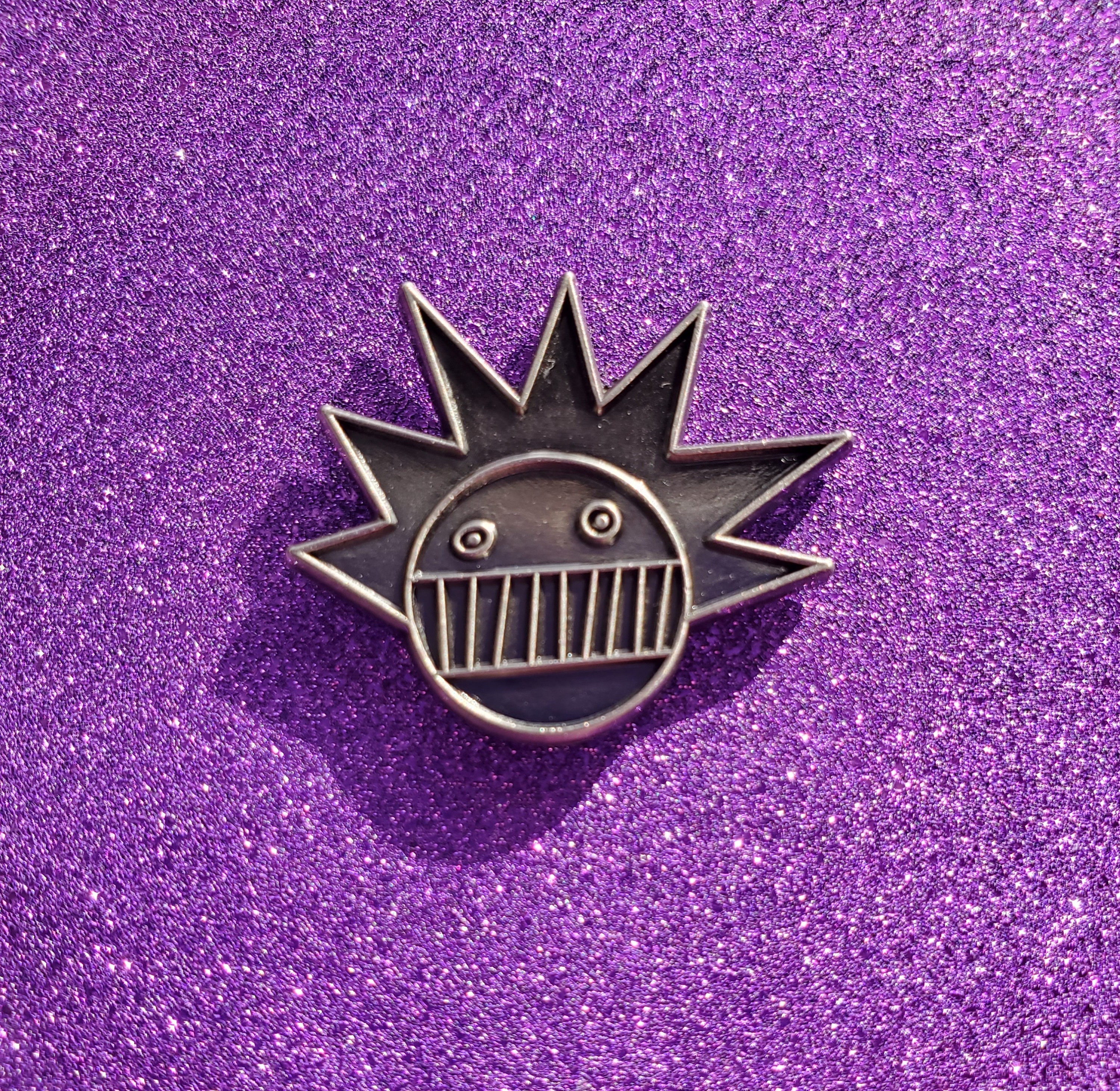 Ween Boognish Pin - Raw Antique Silver and Antique Gold - Etsy