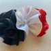 France Flag Hair Bow French Flag Hair Bow Clip - Etsy