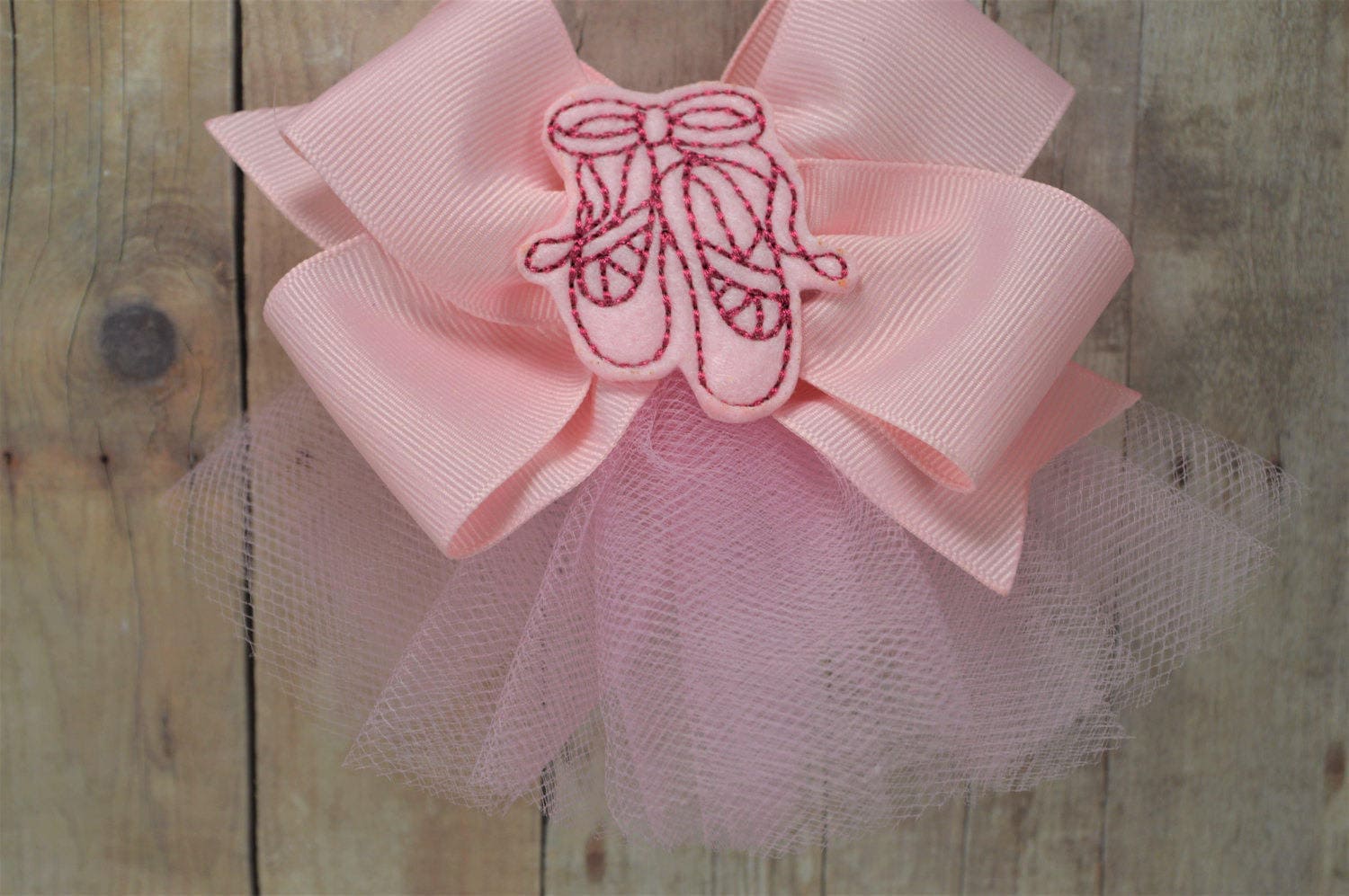 Ballet Bow Ballerina Hairbow Ballet Hair Bow Toddler - Etsy