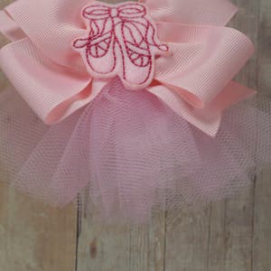 Ballet Bow Ballerina Hairbow Ballet Hair Bow Toddler - Etsy