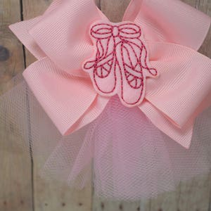 Ballet Bow Ballerina Hairbow Ballet Hair Bow Toddler | Etsy