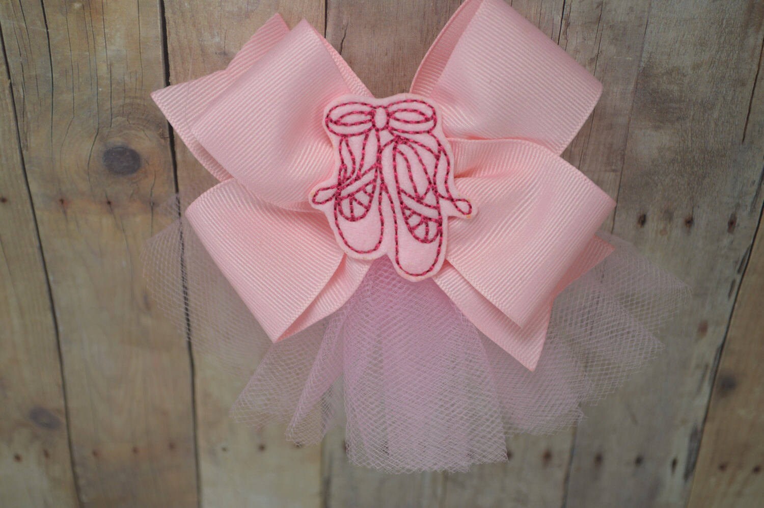 Ballet Bow Ballerina Hairbow Ballet Hair Bow Toddler - Etsy