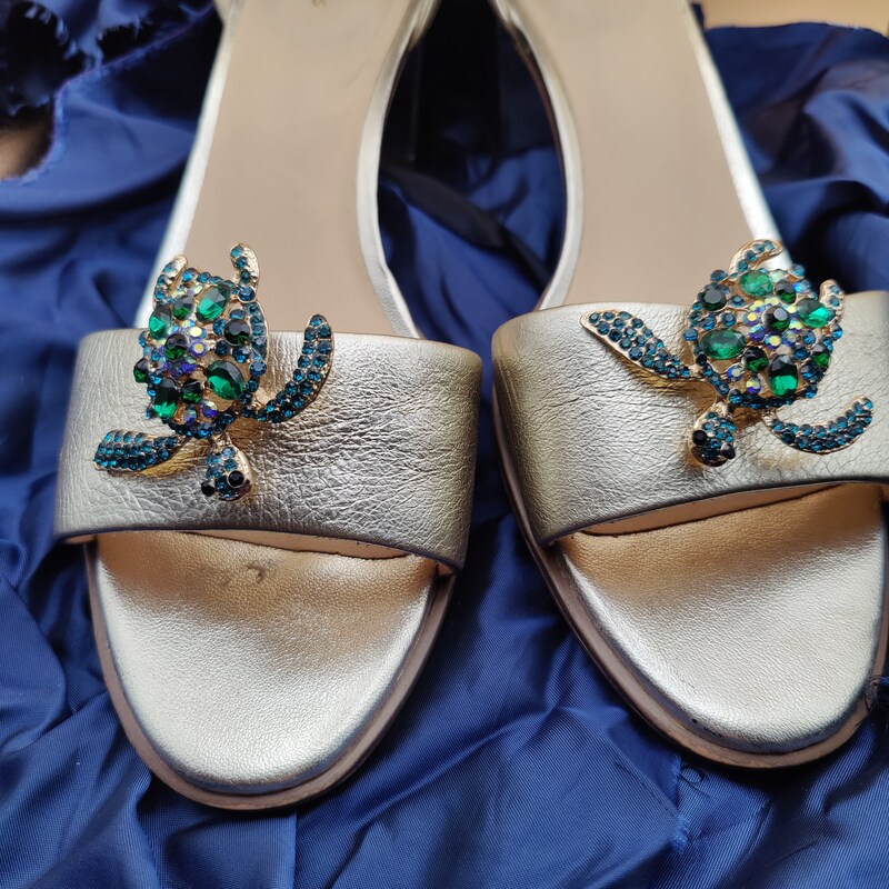 Gold Shoe Clips for Women - Etsy