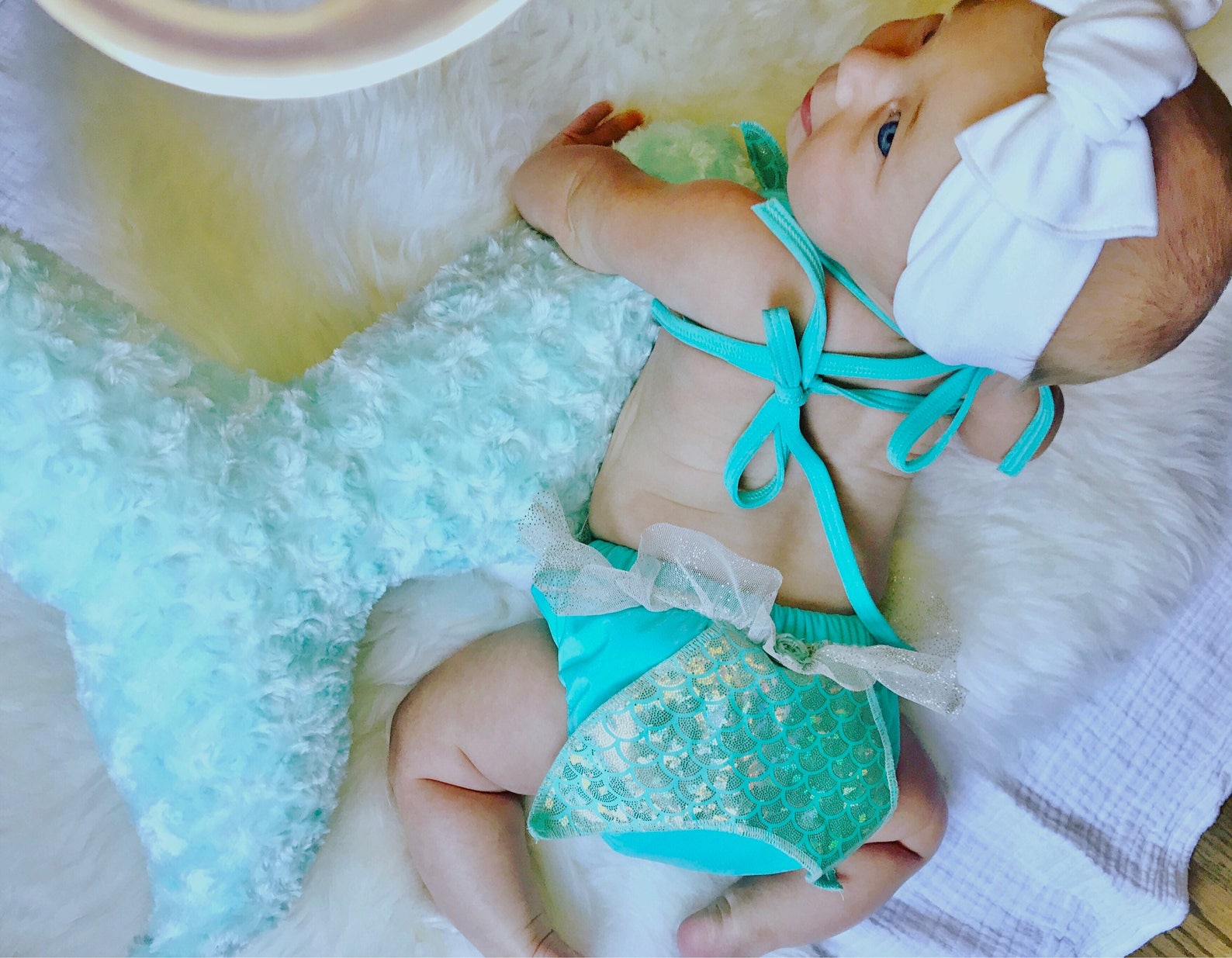 Mermaid Decor Pillow Tail Room Decor Bedroom Nursery Dorm - Etsy