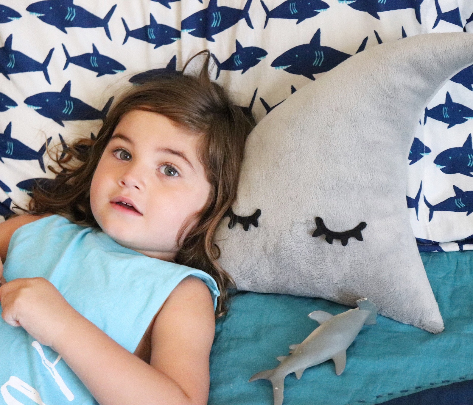 Shark Fin Pillow Sleepy Room Decor Ocean Under the Sea Pillows | Etsy