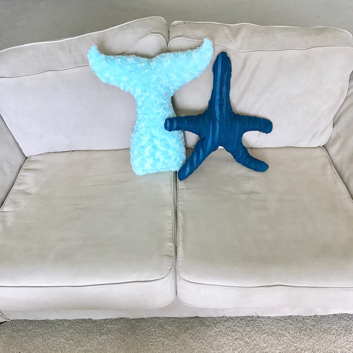 Mermaid Decor Pillow Tail Room Decor Bedroom Nursery Dorm - Etsy